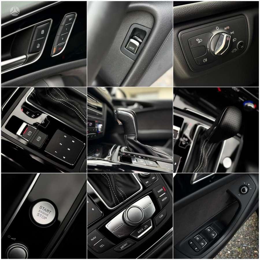 Black Audi A6 2018 in Kaunas, with an engine capacity of 2.00 L and mileage of 213 thousand km for 17350 €, photo 17 on AUTOMOTO.COM.LV