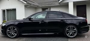 Black Audi A6 2018 in Kaunas, with an engine capacity of 2.00 L and mileage of 213 thousand km for 17350 €, photo 18 on AUTOMOTO.COM.LV