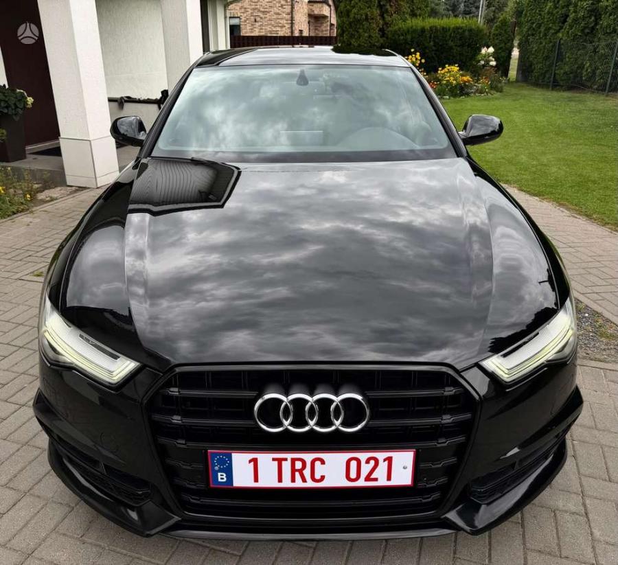 Black Audi A6 2018 in Kaunas, with an engine capacity of 2.00 L and mileage of 213 thousand km for 17350 €, photo 20 on AUTOMOTO.COM.LV