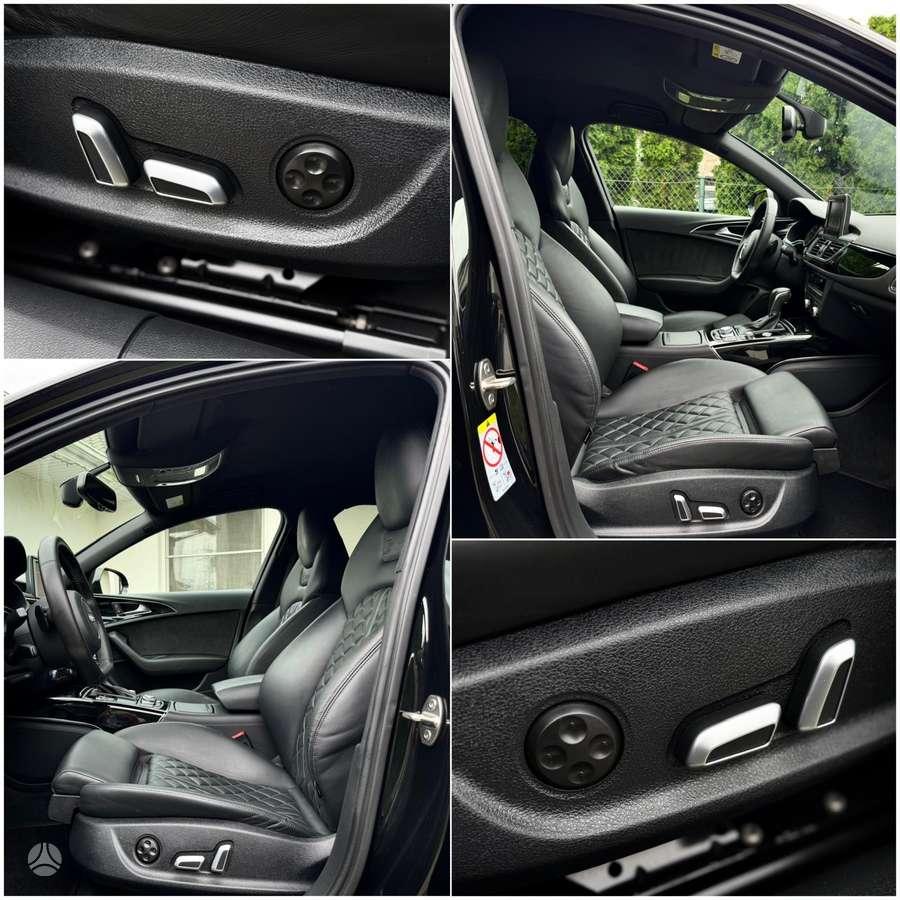Black Audi A6 2018 in Kaunas, with an engine capacity of 2.00 L and mileage of 213 thousand km for 17350 €, photo 21 on AUTOMOTO.COM.LV