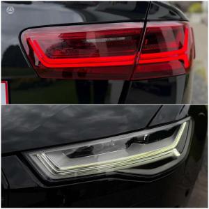 Black Audi A6 2018 in Kaunas, with an engine capacity of 2.00 L and mileage of 213 thousand km for 17350 €, photo 24 on AUTOMOTO.COM.LV