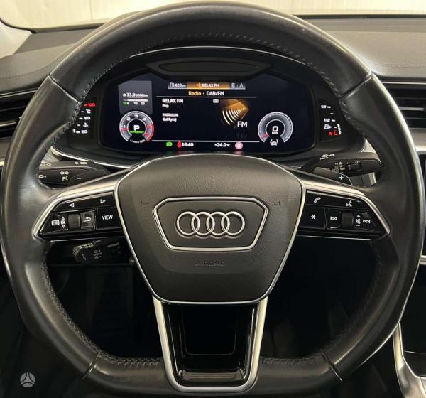 Melns Audi A6 2018 Kauņa, ar dzinēja tilpumu 2.97 L un nobraukumu 253 tūkst. km par 21800 €, foto 8 vietnē AUTOMOTO.COM.LV