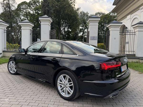 Black Audi A6 2018 in Vilnius, with an engine capacity of 2.00 L and mileage of 300 thousand km for 13999 €, photo 1 on AUTOMOTO.COM.LV