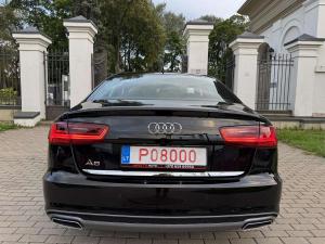 Black Audi A6 2018 in Vilnius, with an engine capacity of 2.00 L and mileage of 300 thousand km for 13999 €, photo 3 on AUTOMOTO.COM.LV