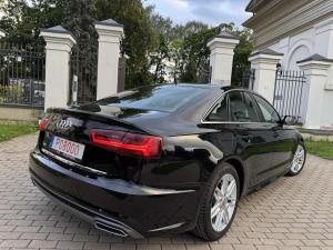 Black Audi A6 2018 in Vilnius, with an engine capacity of 2.00 L and mileage of 300 thousand km for 13999 €, photo 13 on AUTOMOTO.COM.LV