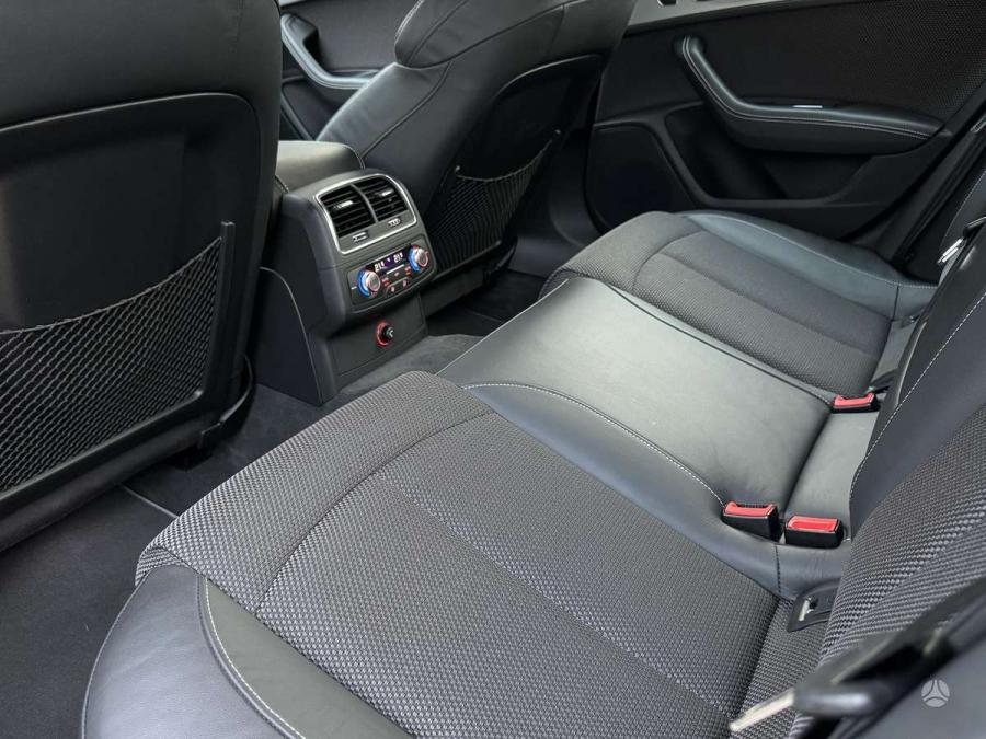 Black Audi A6 2018 in Vilnius, with an engine capacity of 2.00 L and mileage of 300 thousand km for 13999 €, photo 26 on AUTOMOTO.COM.LV