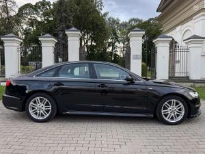 Black Audi A6 2018 in Vilnius, with an engine capacity of 2.00 L and mileage of 300 thousand km for 13999 €, photo 33 on AUTOMOTO.COM.LV