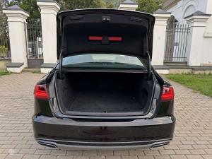 Black Audi A6 2018 in Vilnius, with an engine capacity of 2.00 L and mileage of 300 thousand km for 13999 €, photo 37 on AUTOMOTO.COM.LV