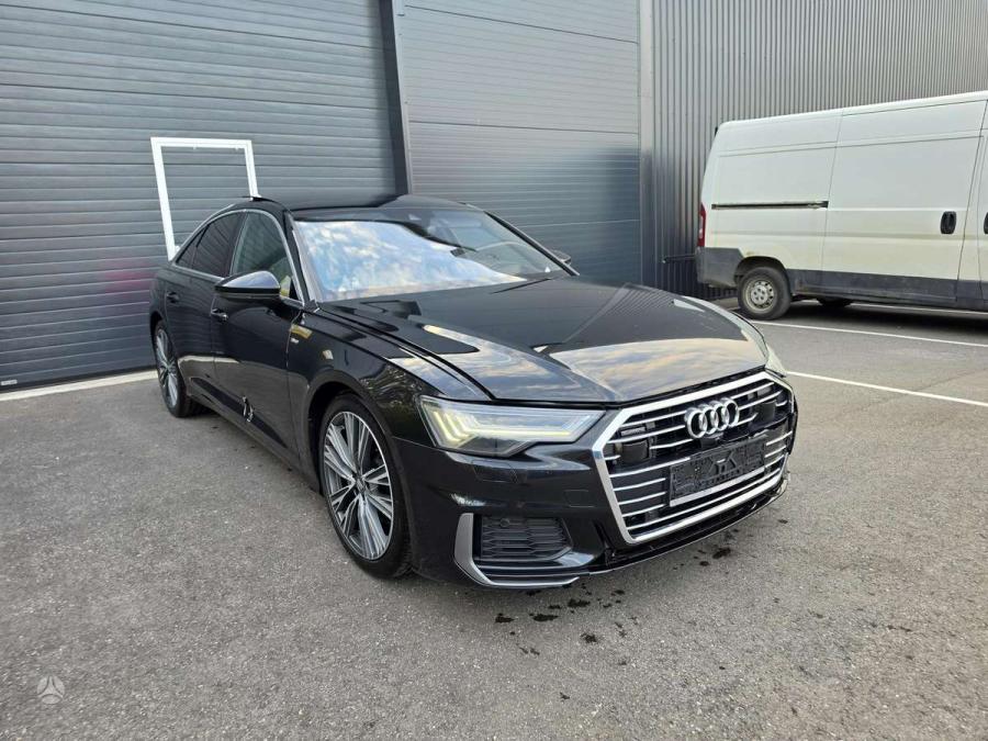 Melns Audi A6 2018 Kauņa, ar dzinēja tilpumu 2.97 L un nobraukumu 205 tūkst. km par 13900 €, foto 1 vietnē AUTOMOTO.COM.LV