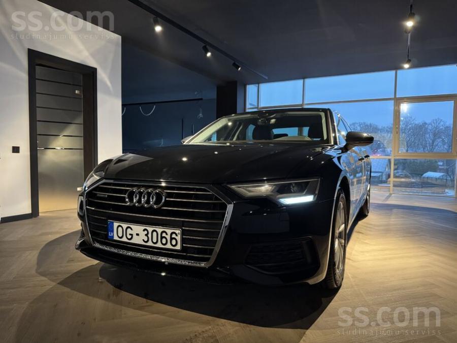 Black Audi A6 2019 in Riga, with an engine capacity of 2.00 L and mileage of 88 thousand km for 28300 €, photo 2 on AUTOMOTO.COM.LV