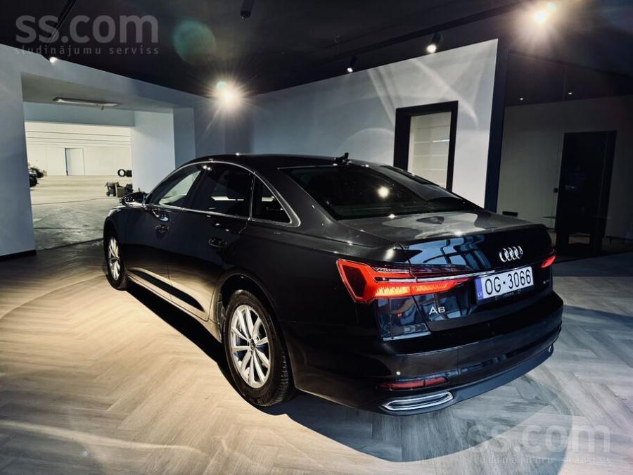Black Audi A6 2019 in Riga, with an engine capacity of 2.00 L and mileage of 88 thousand km for 28300 €, photo 3 on AUTOMOTO.COM.LV
