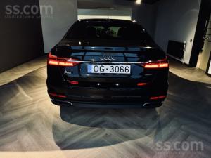 Black Audi A6 2019 in Riga, with an engine capacity of 2.00 L and mileage of 88 thousand km for 28300 €, photo 4 on AUTOMOTO.COM.LV