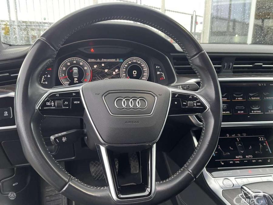 Black Audi A6 2019 in Klaipeda, with an engine capacity of 3.00 L and mileage of 105 thousand km for 26900 €, photo 20 on AUTOMOTO.COM.LV