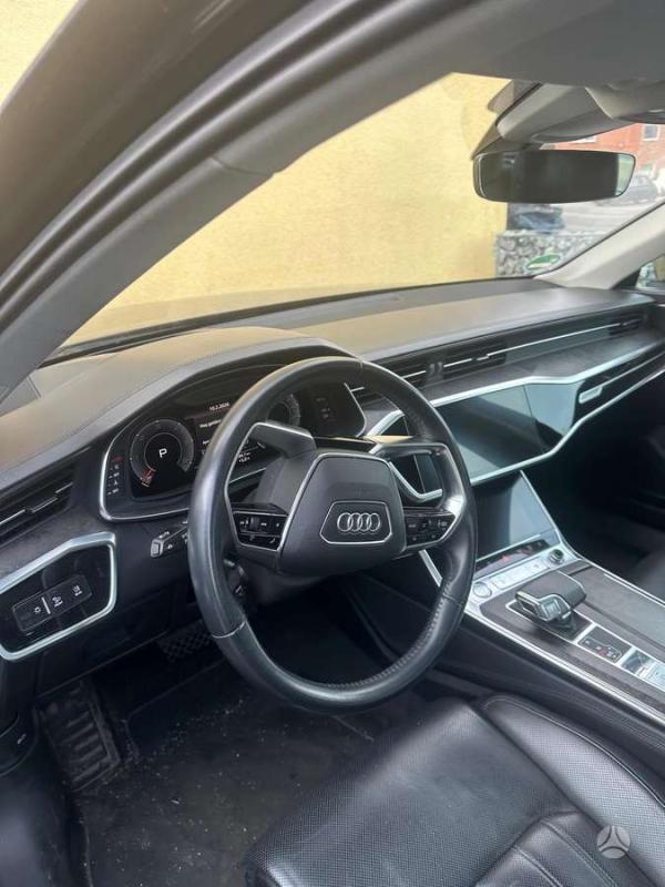 Black Audi A6 2019 in Radviliskis, with an engine capacity of 1.97 L and mileage of 125 thousand km for 24700 €, photo 8 on AUTOMOTO.COM.LV