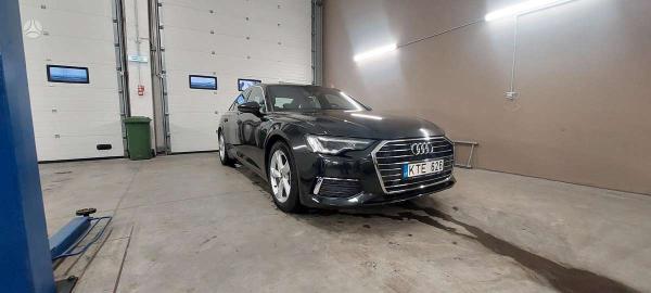 Black Audi A6 2019 in Vilnius, with an engine capacity of 1.97 L and mileage of 108 thousand km for 24600 €, photo 2 on AUTOMOTO.COM.LV