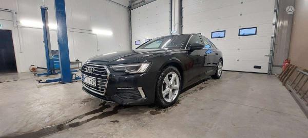 Black Audi A6 2019 in Vilnius, with an engine capacity of 1.97 L and mileage of 108 thousand km for 24600 €, photo 8 on AUTOMOTO.COM.LV