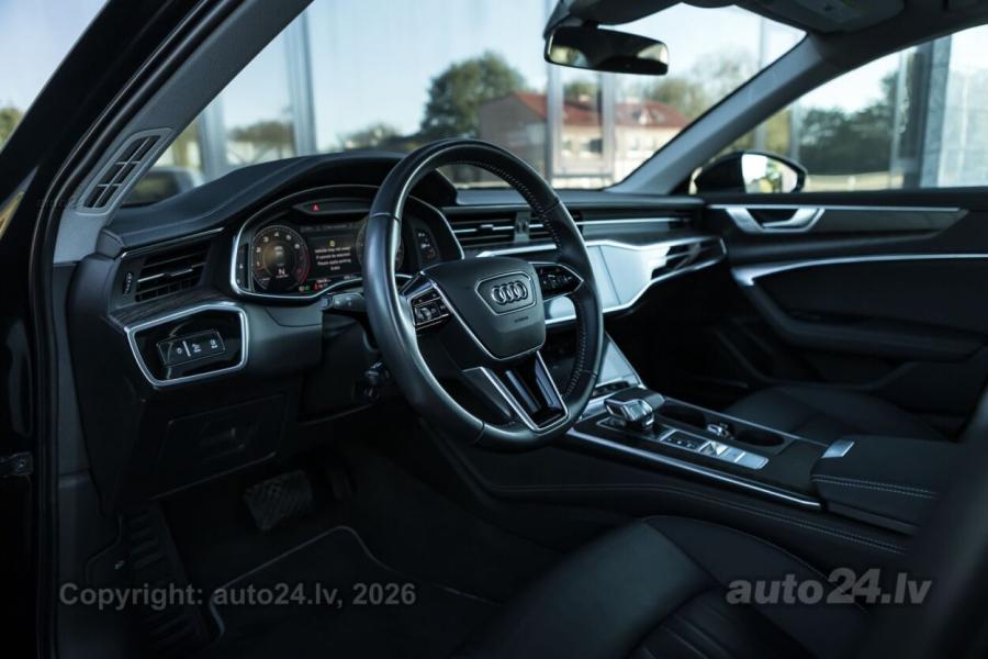 Black Audi A6 2019 in Tallinn, with an engine capacity of 3.00 L and mileage of 103 thousand km for 34990 €, photo 21 on AUTOMOTO.COM.LV