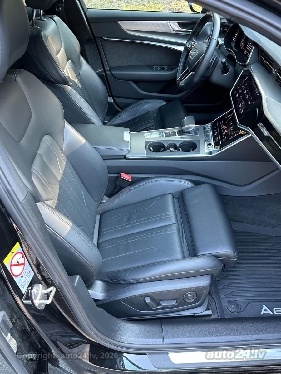 Black Audi A6 2019 in Tallinn, with an engine capacity of 3.00 L and mileage of 104 thousand km for 27900 €, photo 2 on AUTOMOTO.COM.LV