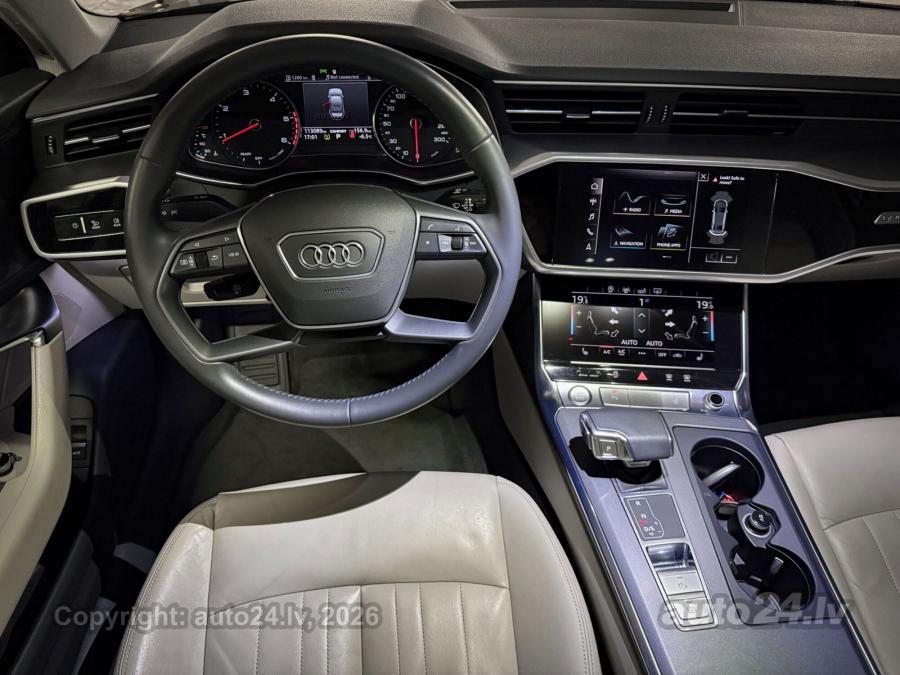 Melns Audi A6 2019 Tallina, ar dzinēja tilpumu 2.00 L un nobraukumu 113 tūkst. km par 25900 €, foto 7 vietnē AUTOMOTO.COM.LV