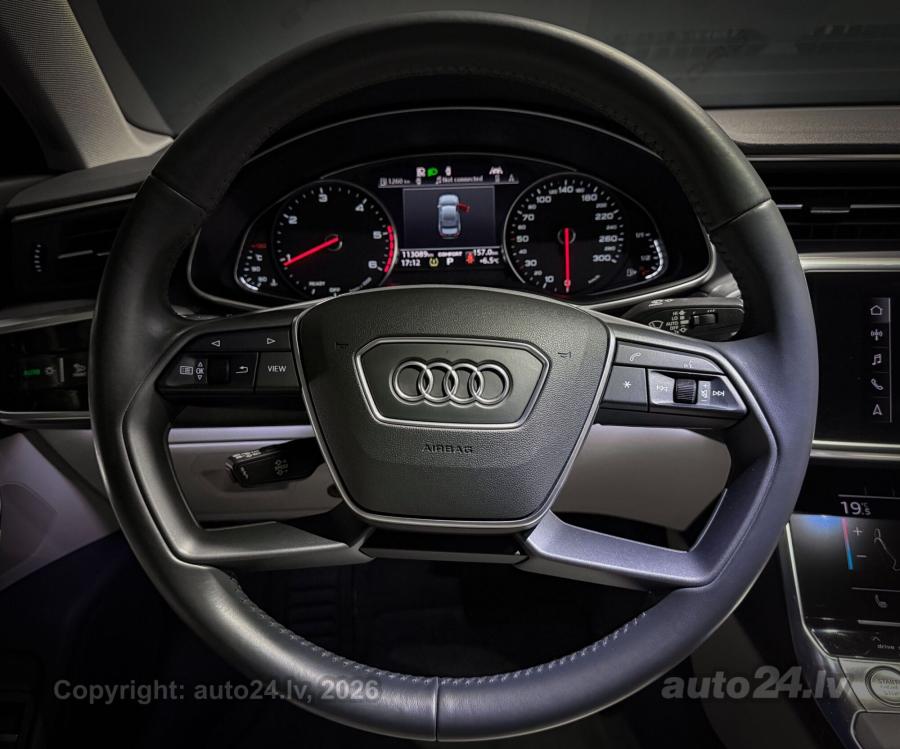 Melns Audi A6 2019 Tallina, ar dzinēja tilpumu 2.00 L un nobraukumu 113 tūkst. km par 25900 €, foto 15 vietnē AUTOMOTO.COM.LV