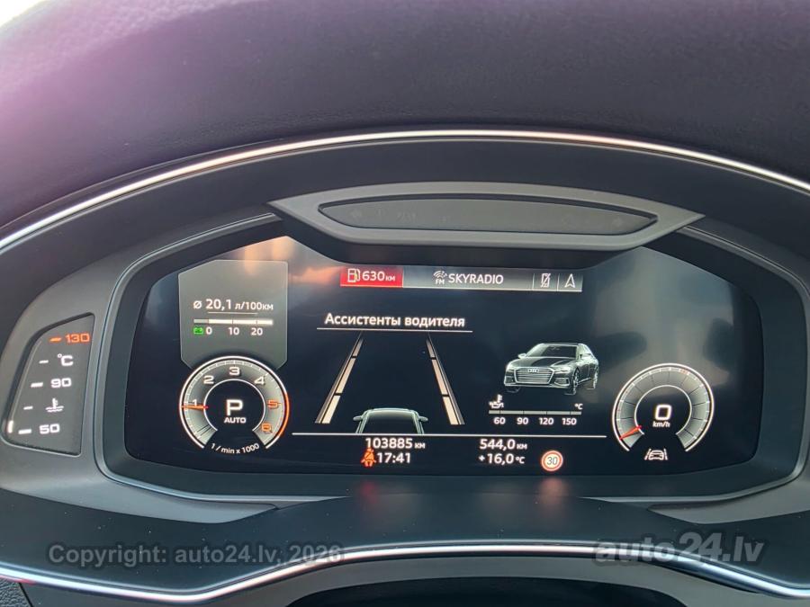 Black Audi A6 2019 in Tallinn, with an engine capacity of 2.00 L and mileage of 104 thousand km for 31000 €, photo 11 on AUTOMOTO.COM.LV