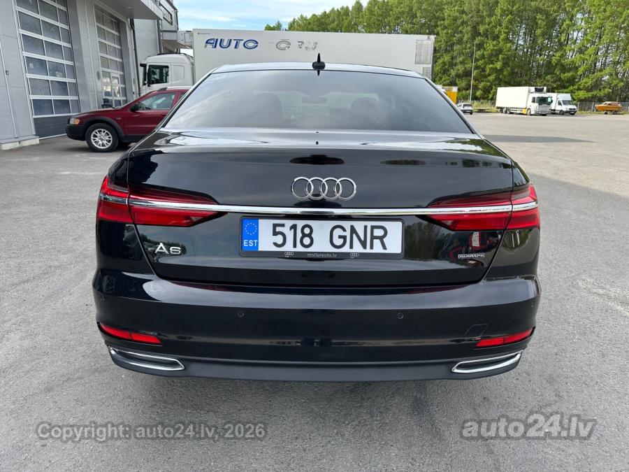 Melns Audi A6 2019 Tartu, ar dzinēja tilpumu 2.00 L un nobraukumu 131 tūkst. km par 26990 €, foto 4 vietnē AUTOMOTO.COM.LV