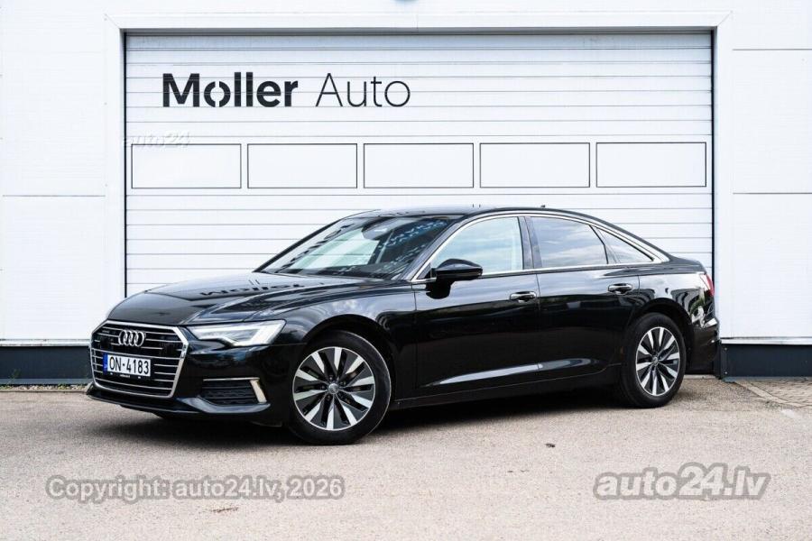 Black Audi A6 2019 in Riga, with an engine capacity of 3.00 L and mileage of 177 thousand km for 24950 €, photo 1 on AUTOMOTO.COM.LV