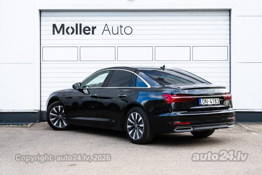 Black Audi A6 2019 in Riga, with an engine capacity of 3.00 L and mileage of 177 thousand km for 24950 €, photo 5 on AUTOMOTO.COM.LV