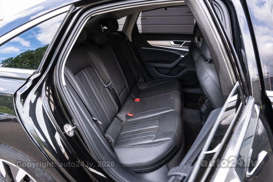 Black Audi A6 2019 in Riga, with an engine capacity of 3.00 L and mileage of 177 thousand km for 24950 €, photo 8 on AUTOMOTO.COM.LV