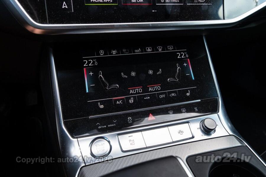 Black Audi A6 2019 in Riga, with an engine capacity of 3.00 L and mileage of 177 thousand km for 24950 €, photo 16 on AUTOMOTO.COM.LV