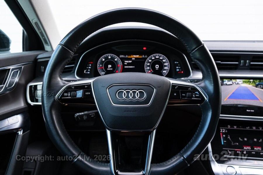 Black Audi A6 2019 in Riga, with an engine capacity of 3.00 L and mileage of 177 thousand km for 24950 €, photo 26 on AUTOMOTO.COM.LV