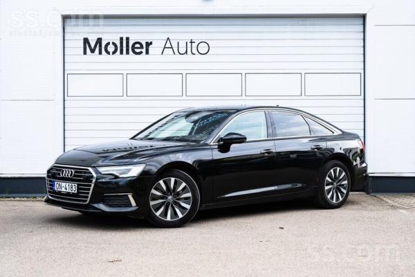 Black Audi A6 2019 in Riga, with an engine capacity of 3.00 L and mileage of 177 thousand km for 24950 €, photo 1 on AUTOMOTO.COM.LV