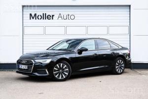 Black Audi A6 2019 in Riga, with an engine capacity of 3.00 L and mileage of 177 thousand km for 24950 €, photo  on AUTOMOTO.COM.LV
