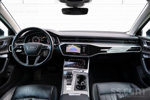 Black Audi A6 2019 in Riga, with an engine capacity of 3.00 L and mileage of 177 thousand km for 24950 €, photo 8 on AUTOMOTO.COM.LV