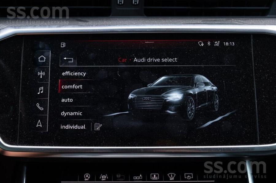 Melns Audi A6 2019 Rīga, ar dzinēja tilpumu 3.00 L un nobraukumu 177 tūkst. km par 24950 €, foto 12 vietnē AUTOMOTO.COM.LV