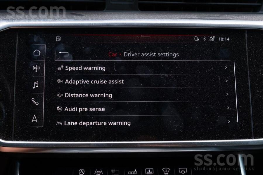 Melns Audi A6 2019 Rīga, ar dzinēja tilpumu 3.00 L un nobraukumu 177 tūkst. km par 24950 €, foto 14 vietnē AUTOMOTO.COM.LV