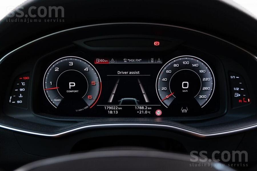 Melns Audi A6 2019 Rīga, ar dzinēja tilpumu 3.00 L un nobraukumu 177 tūkst. km par 24950 €, foto 27 vietnē AUTOMOTO.COM.LV