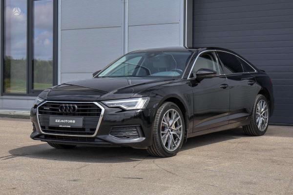 Black Audi A6 2019 in Kaunas, with an engine capacity of 1.97 L and mileage of 216 thousand km for 22999 €, photo 6 on AUTOMOTO.COM.LV