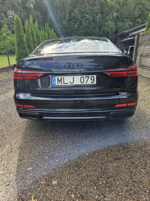 Black Audi A6 2019 in Telschi, with an engine capacity of 3.00 L and mileage of 348 thousand km for 16800 €, photo 4 on AUTOMOTO.COM.LV