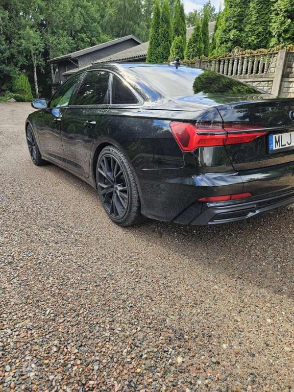 Black Audi A6 2019 in Telschi, with an engine capacity of 3.00 L and mileage of 348 thousand km for 16800 €, photo 6 on AUTOMOTO.COM.LV