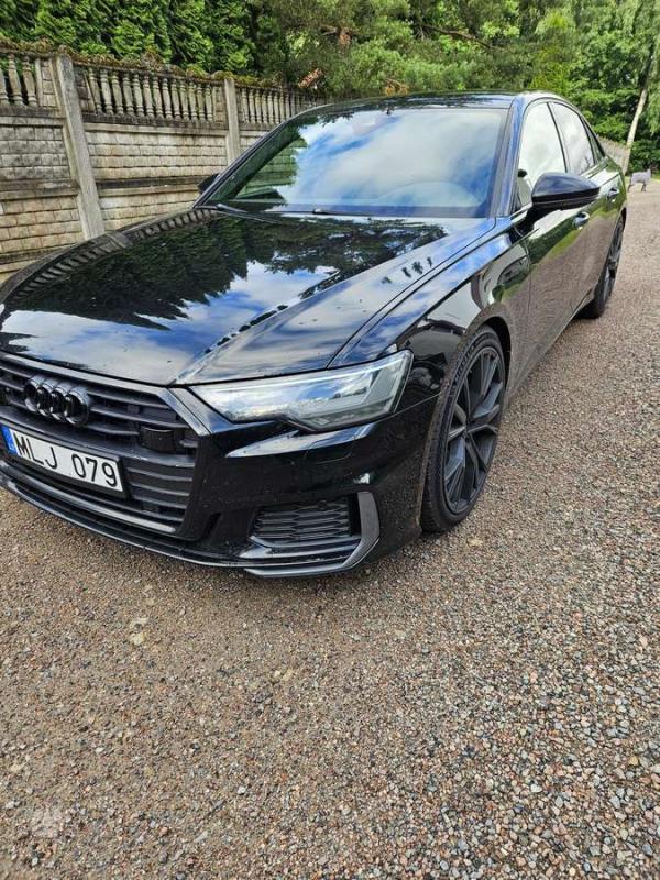 Black Audi A6 2019 in Telschi, with an engine capacity of 3.00 L and mileage of 348 thousand km for 16800 €, photo 8 on AUTOMOTO.COM.LV