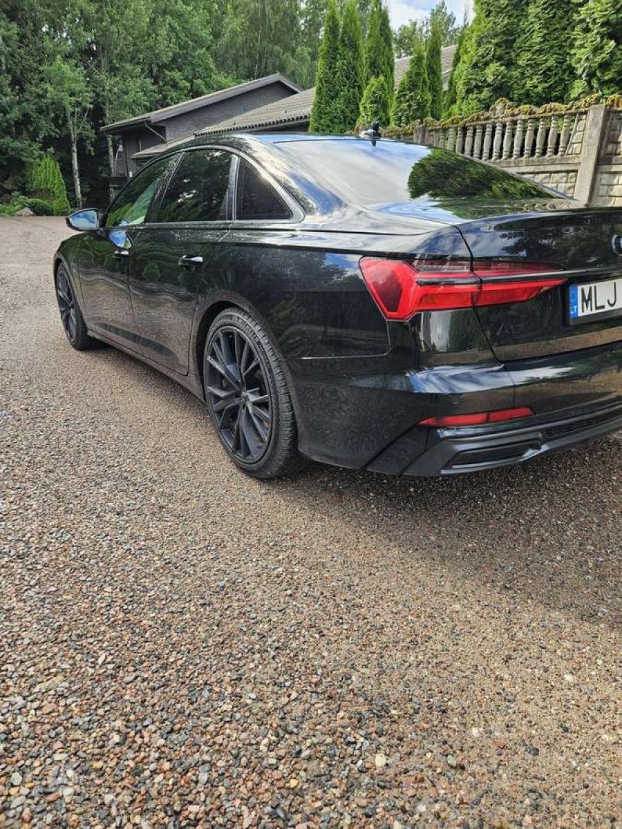 Black Audi A6 2019 in Telschi, with an engine capacity of 3.00 L and mileage of 348 thousand km for 16800 €, photo 7 on AUTOMOTO.COM.LV