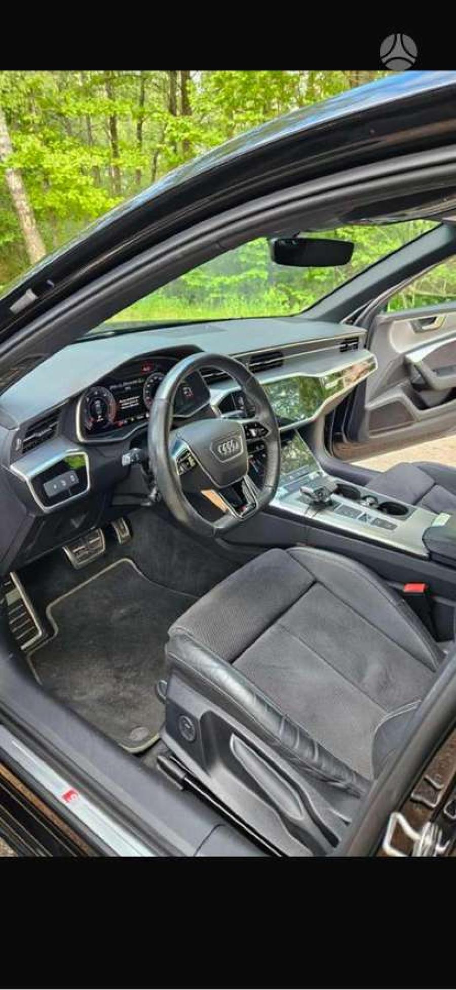 Black Audi A6 2019 in Telschi, with an engine capacity of 3.00 L and mileage of 348 thousand km for 16800 €, photo 12 on AUTOMOTO.COM.LV