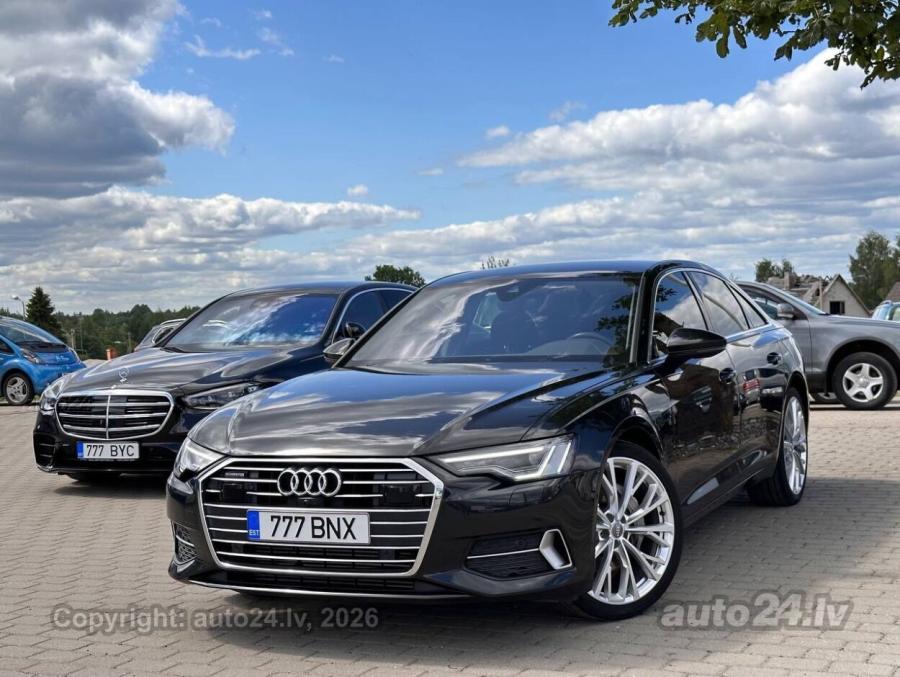 Black Audi A6 2019 in Valga, with an engine capacity of 3.00 L and mileage of 90 thousand km for 28000 €, photo 1 on AUTOMOTO.COM.LV