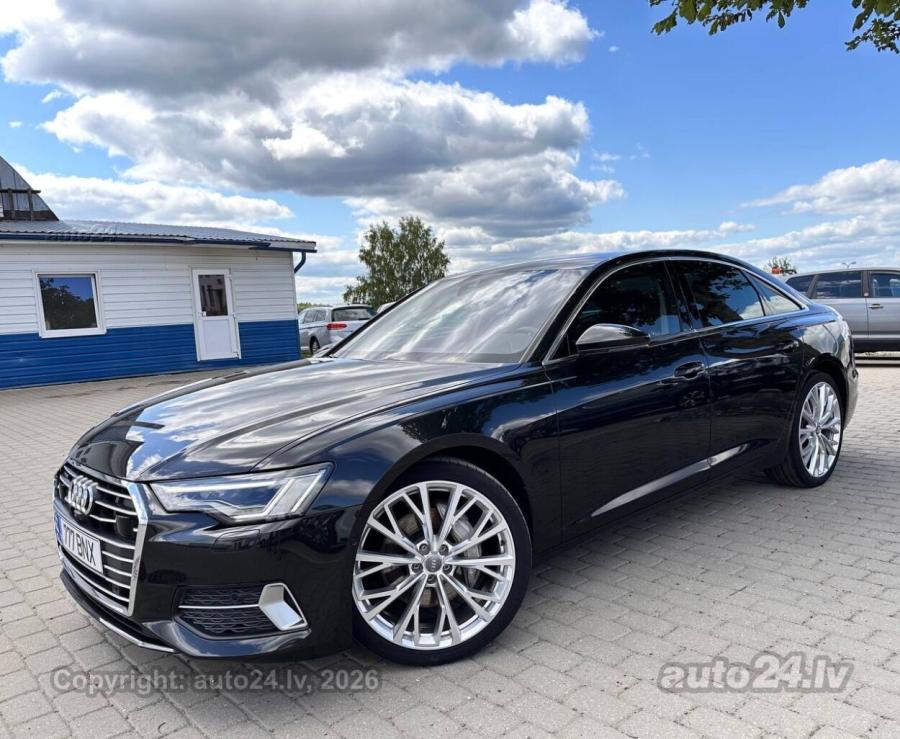 Black Audi A6 2019 in Valga, with an engine capacity of 3.00 L and mileage of 90 thousand km for 28000 €, photo 4 on AUTOMOTO.COM.LV
