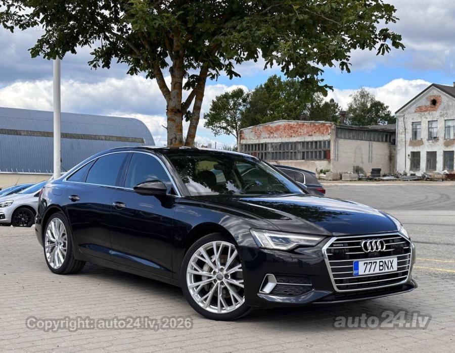 Black Audi A6 2019 in Valga, with an engine capacity of 3.00 L and mileage of 90 thousand km for 28000 €, photo 7 on AUTOMOTO.COM.LV
