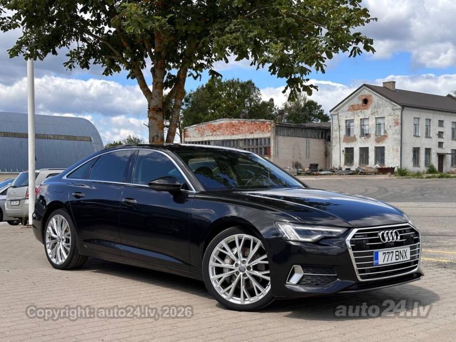 Black Audi A6 2019 in Valga, with an engine capacity of 3.00 L and mileage of 90 thousand km for 28000 €, photo 8 on AUTOMOTO.COM.LV