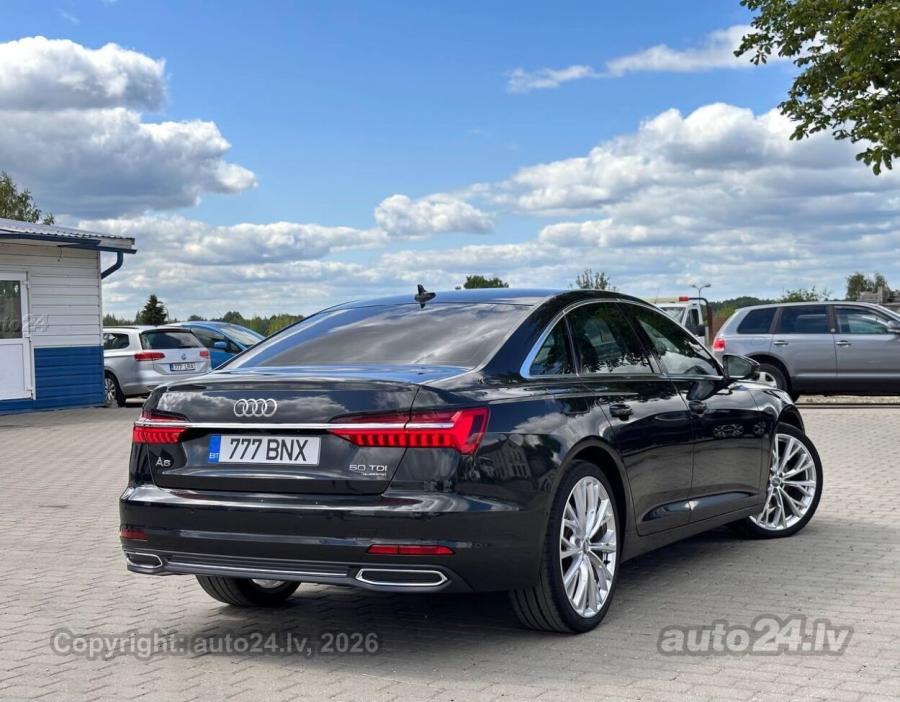 Black Audi A6 2019 in Valga, with an engine capacity of 3.00 L and mileage of 90 thousand km for 28000 €, photo 10 on AUTOMOTO.COM.LV
