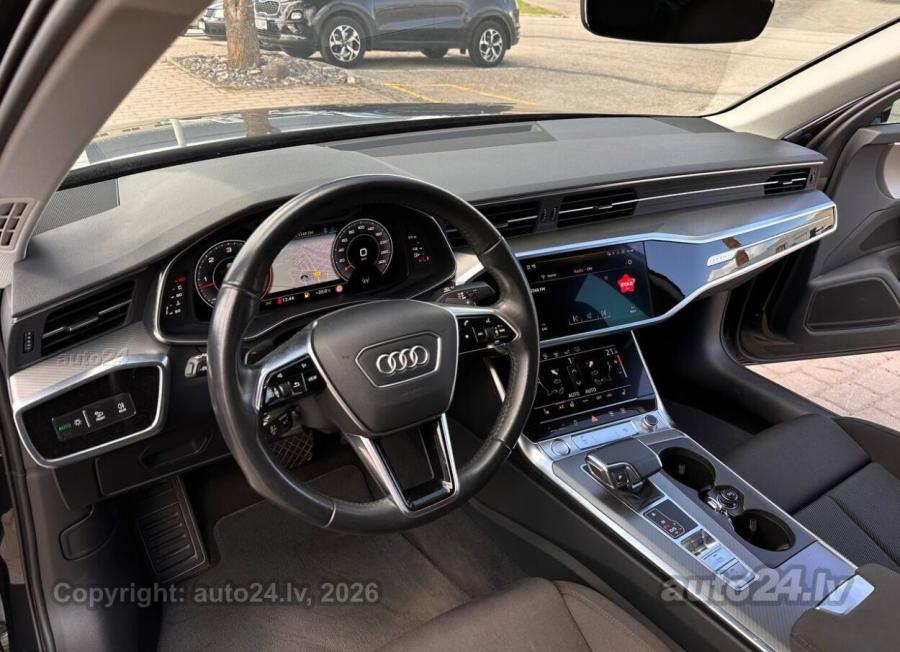 Black Audi A6 2019 in Valga, with an engine capacity of 3.00 L and mileage of 90 thousand km for 28000 €, photo 27 on AUTOMOTO.COM.LV