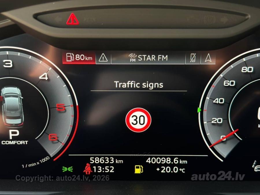 Black Audi A6 2019 in Valga, with an engine capacity of 3.00 L and mileage of 90 thousand km for 28000 €, photo 28 on AUTOMOTO.COM.LV